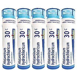 Boiron Histaminum Hydrochloricum 30C Homeopathic Medicine for Allergy Relief (Pack of 5)