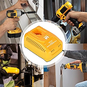 KUNLUN DC9310 18-Volt XRP Fast Charger Replacement Compatible for De Walt 18V Battery Charger DW9116 for 7.2V-18V NiCD/NiMH Batteries DC9096 DC9098 DC9099(NOT for Li-ion Battery)