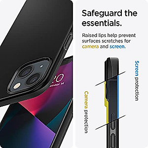 Spigen Thin Fit Designed for iPhone 13 Case (2021) - Black