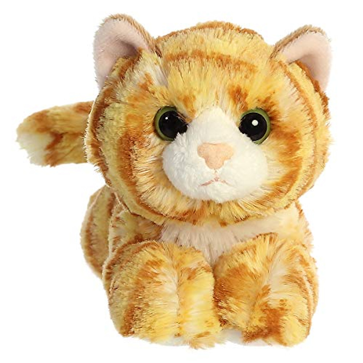 Aurora® Adorable Mini Flopsie™ Ginger Cat™ Stuffed Animal - Playful Ease - Timeless Companions - Orange 8 Inches