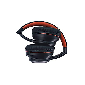 EGNARO HS7 Wireless Headphones, Bluetooth 5.0, Microphone, Color Black