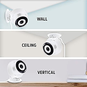 XTREME DIGITAL LIFESTYLE ACCESSORIES Energizer Smart Wi-Fi White Indoor Camera, 1080P Full HD, Cloud/Micro-SD Card Support