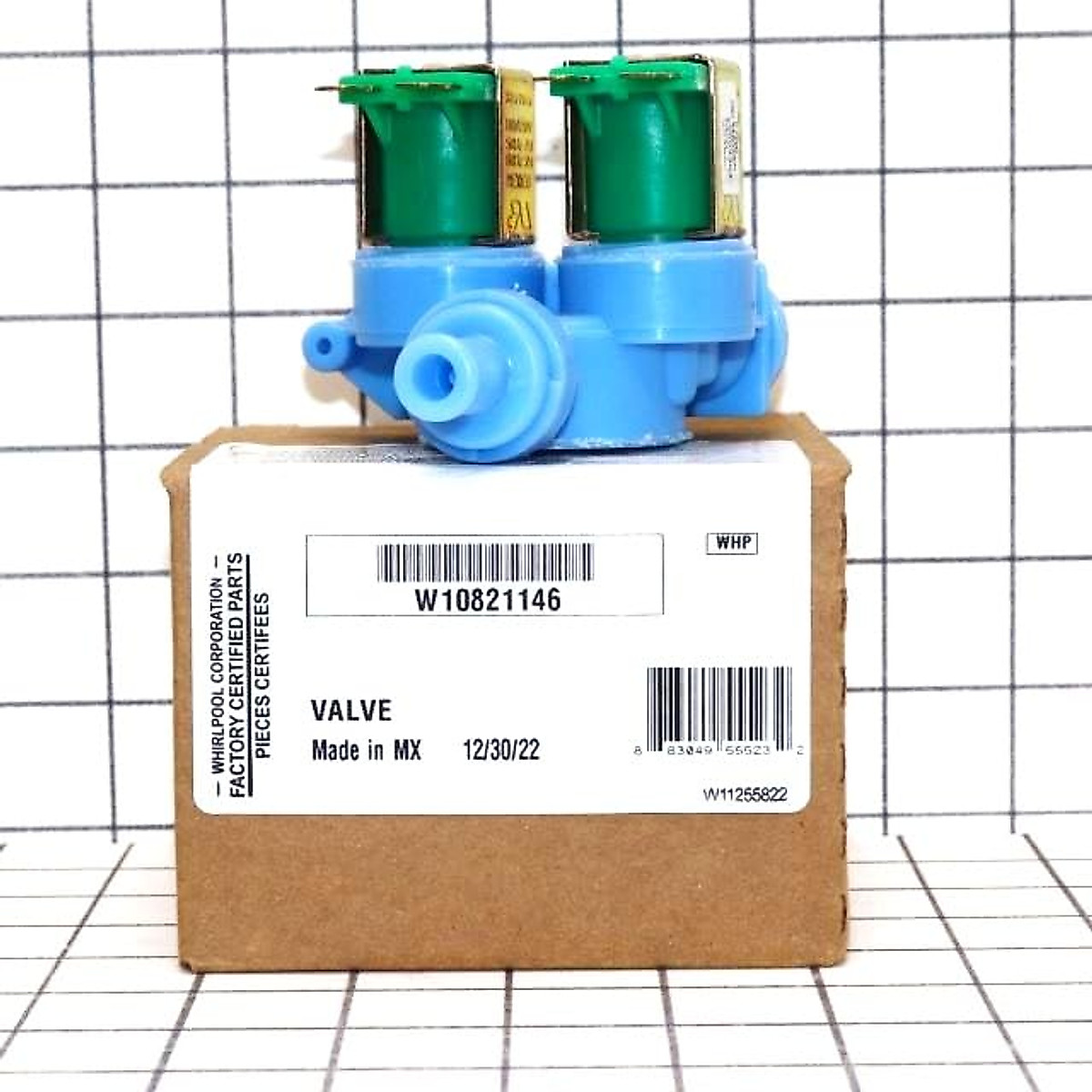 W10821146 OEM Washing Machine Water Inlet Valve