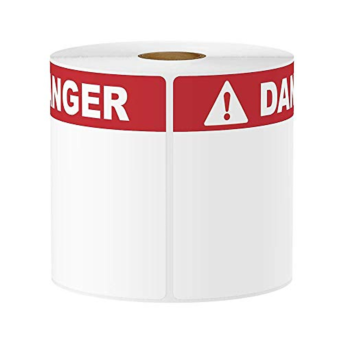 Kingston Premium Die-Cut Danger Labels for DuraLabel, LabelTac, VnM SignMaker, SafetyPro, Viscom and Others, 4" x 6", 200 Labels