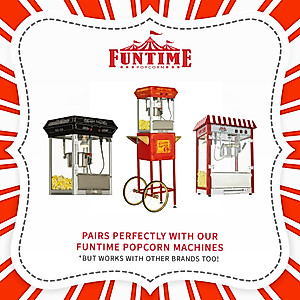 FunTime FT412 4-Ounce 3-in-1 Popcorn portion Movie Pouch Kit - 12pk