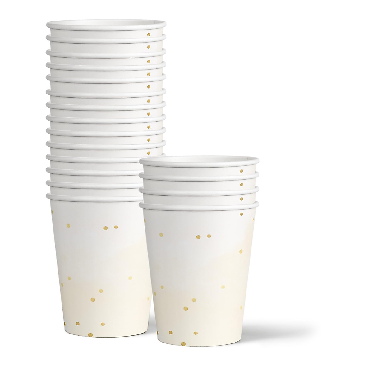 Birthday Galore Boot and Bubbly Bridal Shower Party Supplies 64 Piece Tableware Set Includes Large 9" Paper Plates Dessert Plates, Cups and Napkins Kit for 16