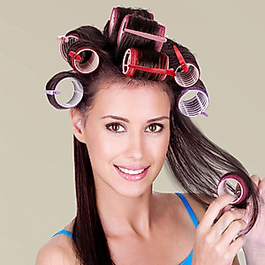Hair Rollers for Long Hairs by Bmeliora. Purple