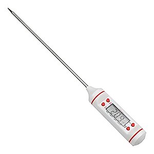 Othmro 1Pcs Digital Meat Thermometer Candy Cooking Thermometer, Instant Read Kitchen Cooking Thermometer for BBQ Grill, Oil, Milk, Bath Water, Deep Fry, Candle Temperature -50 - 300±1 ℃