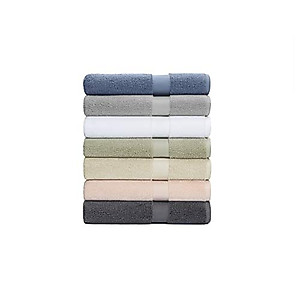 Calvin Klein Home Tracy Towel, Wash Cloth, White