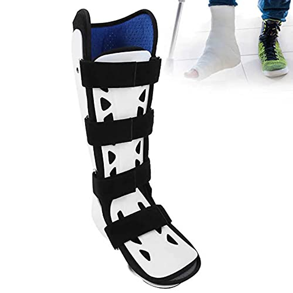 COOVS Plantar Fasciitis Night Splint,Arch Support & Foot Stabilizer, Elastic Wrap for Plantar Fasciitis, Achilles Tendonitis Recovery, Men, Women (Right,Medium)