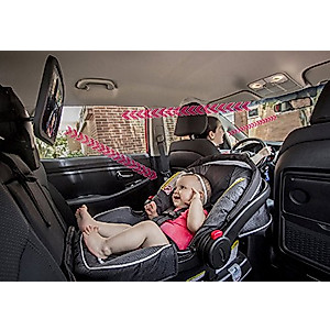 Shynerk Baby Car Mirror, Rear Facing Car Seat Mirror Safety for Infant Newborn, Baby Mirror with Wide Rearview, Shatterproof & Easy Assembled Crash Tested