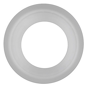 RecPro Ice Fishing Hole Sleeve | 18" Depth | 10-1/2" Inner Diameter | Ice Fishing Gear (White)