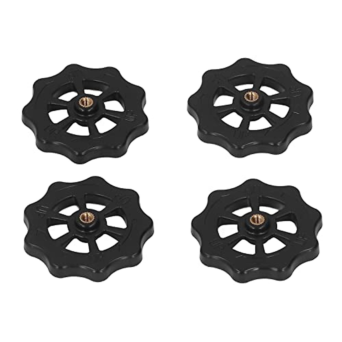 Leveling Nut, 4Pcs 3D Printer Hand Twist Nut 52mm Diameter Hot Bed Leveling Accessory Set Kit 3D Printer Accessories, 3D Printer Parts & Accessories