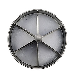 Treasure Gurus Galvanized 6 Bin Rotating Hardware Organizer Rustic Farmhouse Kitchen Decor