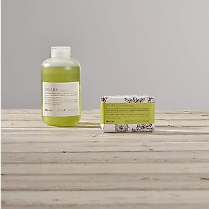 Davines MOMO Shampoo Bar, Moisturizing Formula For All Hair Types, Gently Cleanse And Add Shine, 100 g.