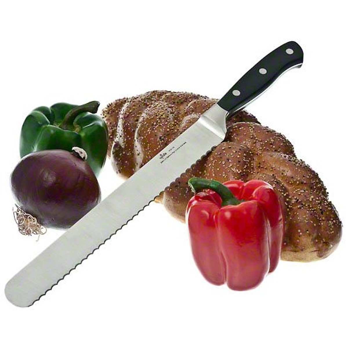Update International (KGE-06) 10" Forged Bread Knife