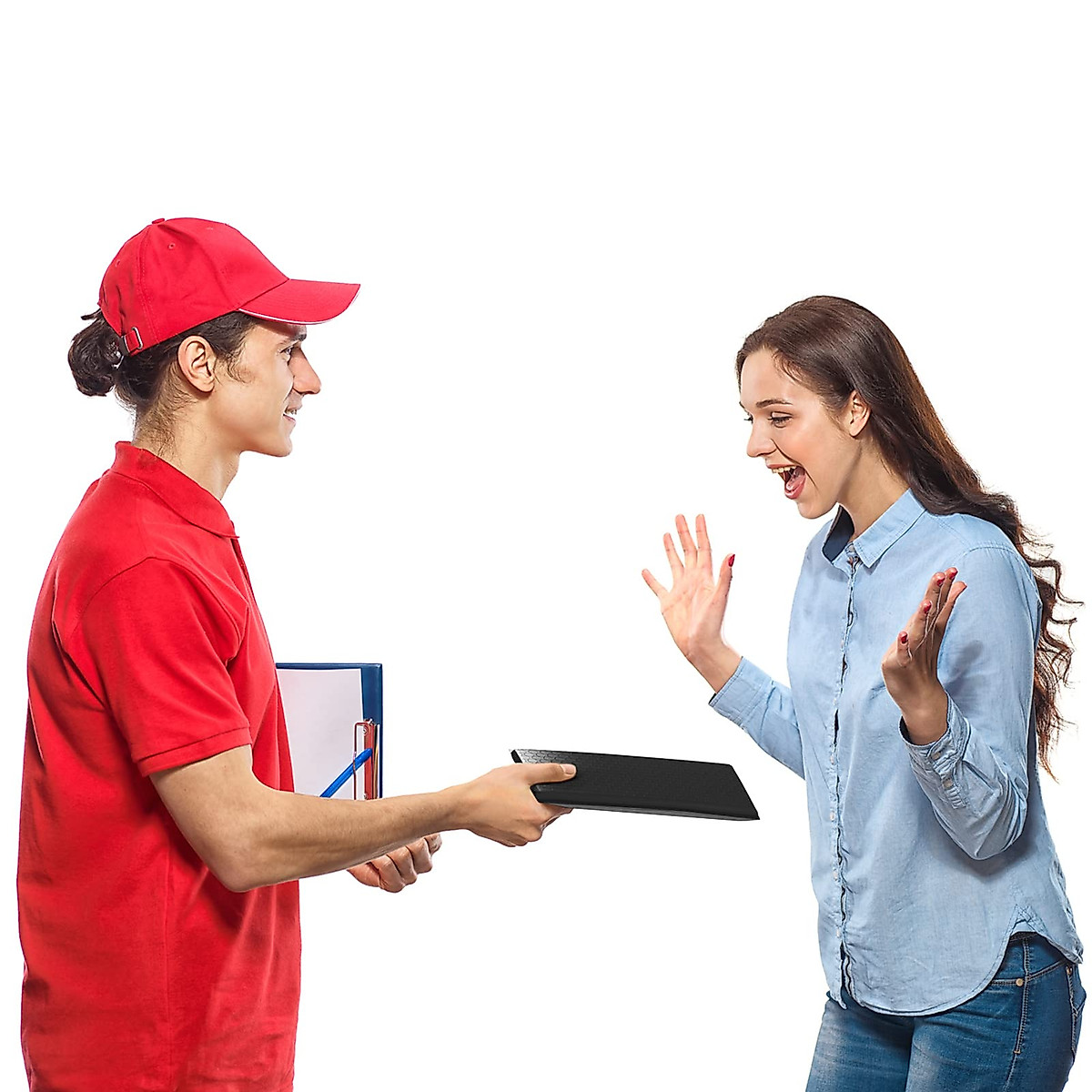 Metronic 100 Pack Bubble Mailer 6x10 Inch, Self-Seal Padded Envelopes, Waterproof Bubble Envelopes Cushioning Poly Bubble Mailer for Mailing, Shipping Small Business Supplies Valentine's Day Packaging