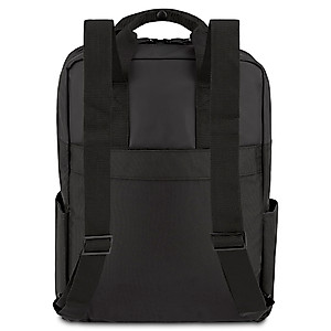 BIEN - Smart Backpack - Oslo backpack 19L-Vol. Laptop compartment water-resistant weight: 0.88 kg luggage strap security pocket water bottle compartment slim design (black)