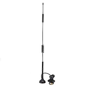 LTE Outdoor Antenna SMA Male 4G/3G 18dBi High Gain Magnetic GSM Outdoor Sucker Antenna 700-2700MHz 36cm High