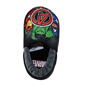 Favorite Characters Boy's Avengers A-Line Slipper 0AVF230 (Toddler/Little Kid), Blue