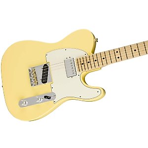 Fender American Performer Telecaster Hum - Vintage White with Maple Fingerboard