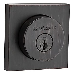 Kwikset 91580-011 Halifax deadbolt, Venetian Bronze