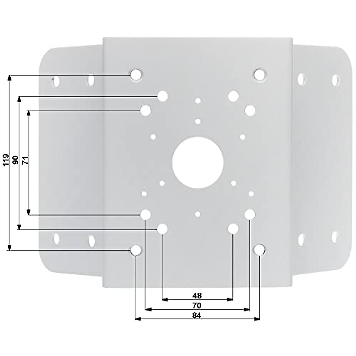 Corner Mount Bracket PFA151 for Dahua Bullet and PTZ Cameras