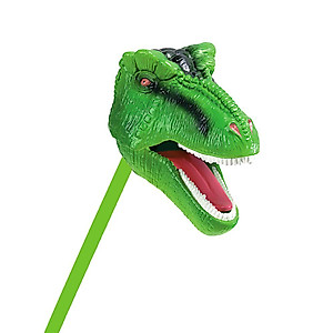 Safari Ltd. Green T-Rex Snapper - 18" Dinosaur Grabber Toy for Boys, Girls, and Kids Age 3+