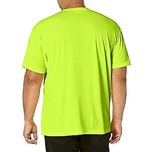 Carhartt Men's High-Visibility Force Relaxed Fit Lightweight Color Enhanced Short-Sleeve Pocket T-Shirt , Brite Lime, X-Large