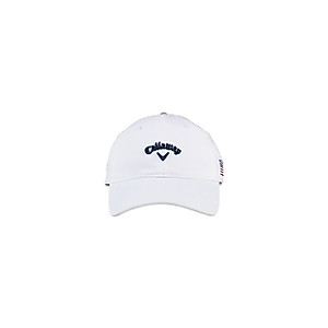Callaway Golf Heritage Collection Headwear (OS, White/Navy/Red)