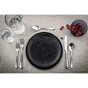 MEPRA 103422020 Natura 20-Piece Durable 18/10 Stainless Steel American Style Flatware Cutlery Set for Fine Dining, Dishwasher Safe, Service for 4