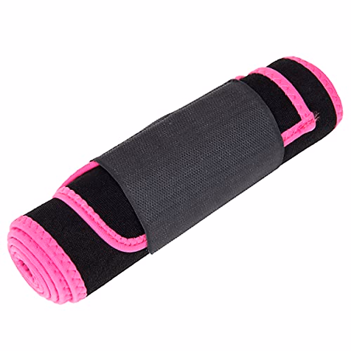 Mind Reader Waist Trainer Belt, Tummy Cincher for Exercise, Slimming Stomach Shaper for Men and Women, Sport Girdle, Neoprene, 30 in., Small, Pink