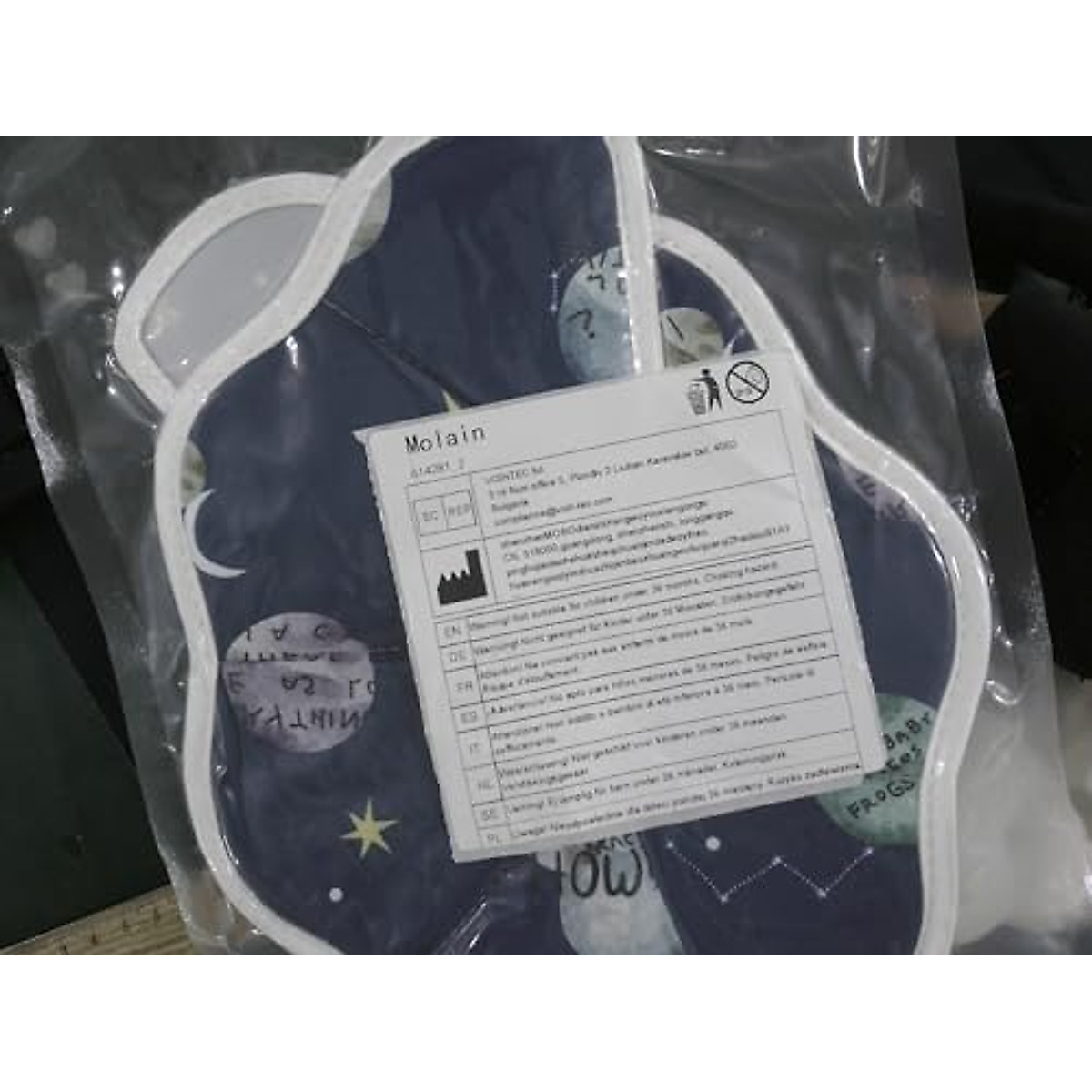 Cobee Soft Cat Cone Collar, Protective Cute Small Cat Recovery Collar Adjustable Fasteners Collars for Kittens Cats E-Collars After Surgery Wound Healing, Fit 6.3"-9" Neck Circumference(Constellation)