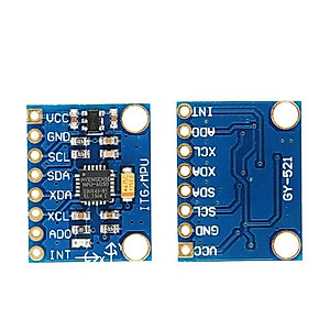 Mixse MPU-6050 MPU6050 GY-521 3 Axis Accelerometer Gyroscope Sensor Module 6DOF 16 Bit AD Converter Data Output for Arduino Raspberry UNO 1pcs