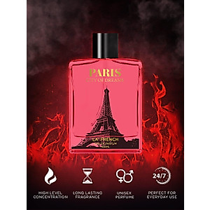 Paris Perfume for Men - 100ml | Luxury Gift | Extra Long Lasting Smell | Premium French Fragrance Scent | Eau De Parfum