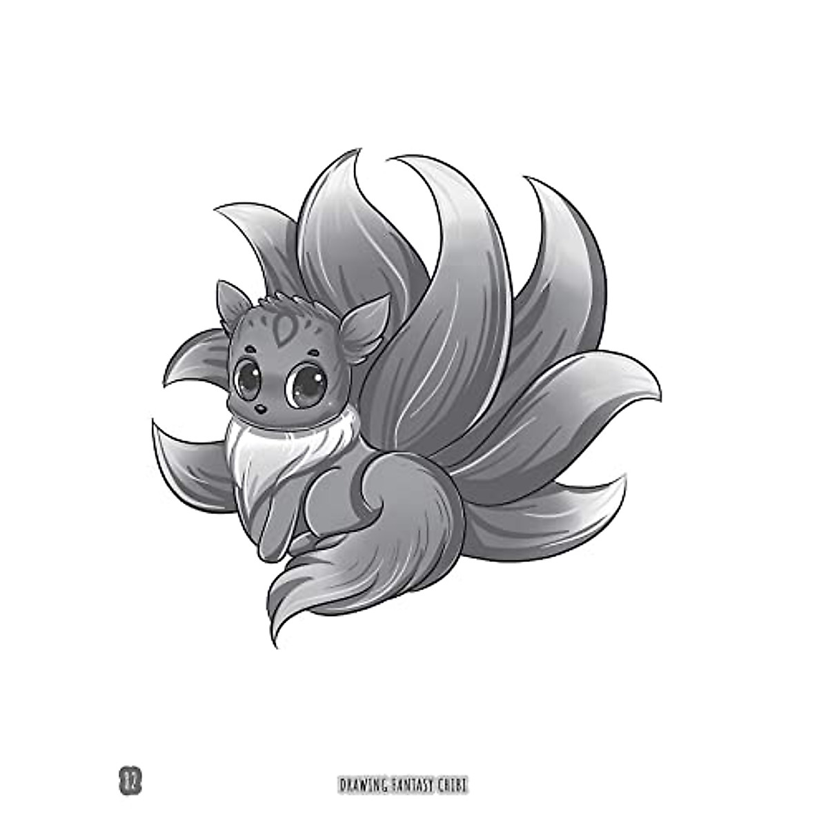 Drawing Fantasy Chibi: Learn How to Draw Kawaii Unicorns, Mermaids, Dragons, and Other Mythical, Magical Creatures! (How to Draw Books)