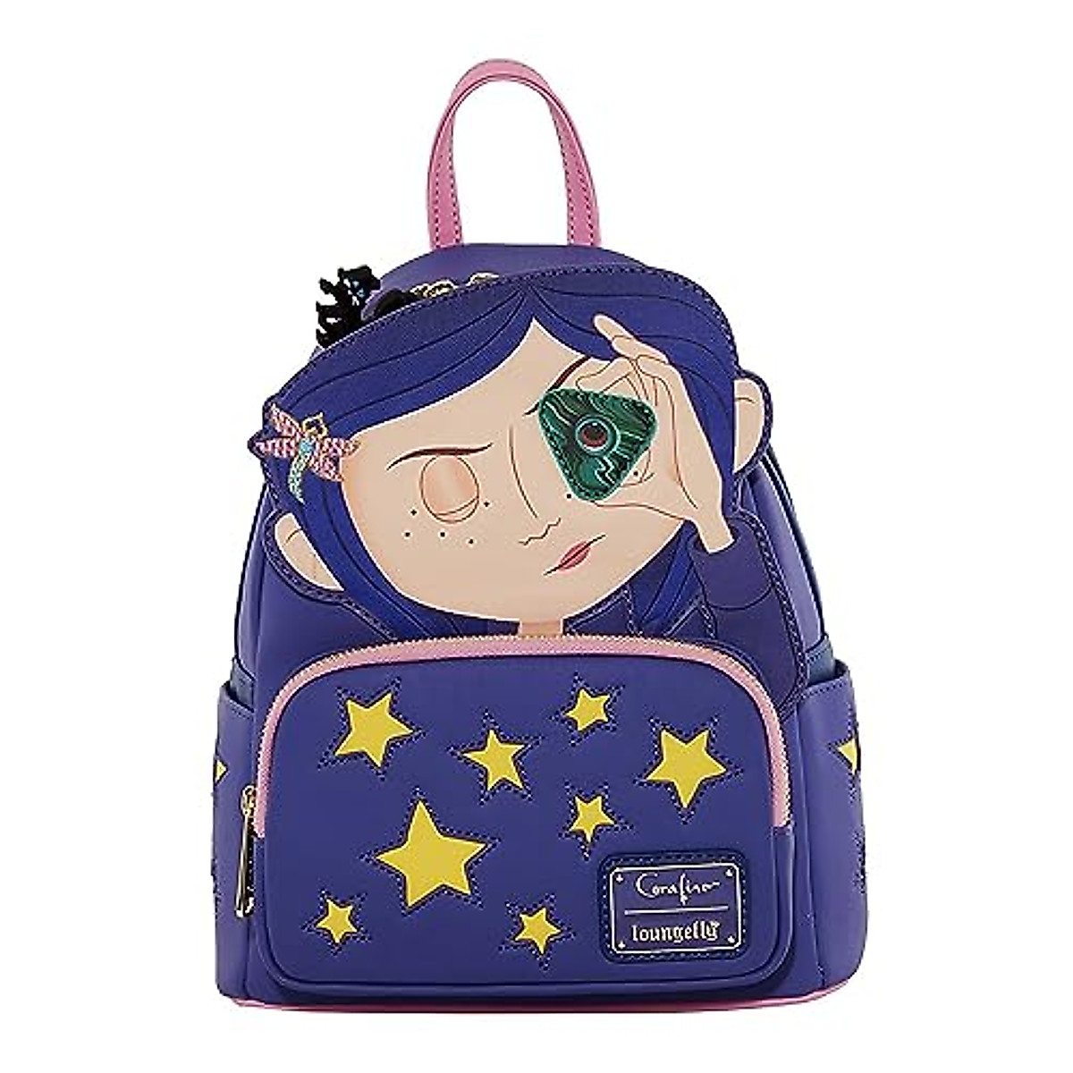 Loungefly Coraline Stars Double Strap Shoulder Bag