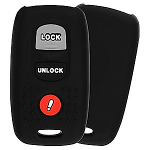 KeyGuardz Keyless Entry Remote Car Key Fob Outer Shell Cover Rubber Protective Case For Mazda 3 6 MPV Protégé