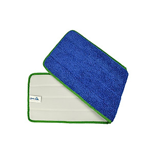 CleanAide All Purpose Mega Microfiber Mop Pads for 24 Inch Plate 6 Pack