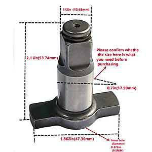 1/2'' N866410 N880093 N851276 N415875 NA039663 hog ring replacement anvil assembly Fits Dewalt Black & Decker impact wrenDCF900, DCF899 DCF899B DCF899M1 DCF899P1 DCF899P2 DCF899HB DCF899HP type 4.