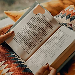 6 Pcs Leather Heart Bookmark,Cute Bookmarks for Women, Handmade Book Accessories for Reading Lovers, Bookworms' Gifts, Book Lover's Favorites