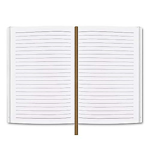 Moonster Lined Journal Notebook Paper for Refillable Leather Journals – Premium Milled Inserts A5 Paper 70gsm Sheets Ruled Notepad 8.25 x 5.75 Inches with 320 Refill Pages and Helpful Bookmark