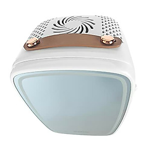 Splendora 6L Makeup & Skincare Fridge w/Light Up Mirror Free Ice Roller (6 Liter's Because 4L Mini Fridge Is Way Too Small!)