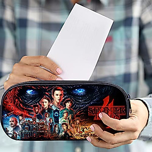 DLANDZ Pencil Case,Pencil Pouch,Small Pencil Case,Black Pencil Case,Pen Cases for Adults,Big Capacity Pencil Case,Pencil case boys middle school,Big Pencil Pouch for School Office Storage Bag (Black)