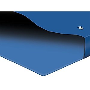 Waterbed Soft Side Queen Deep Fill (72x52x8) Free Flow Mattress with Liner and Fill&Drain Kit