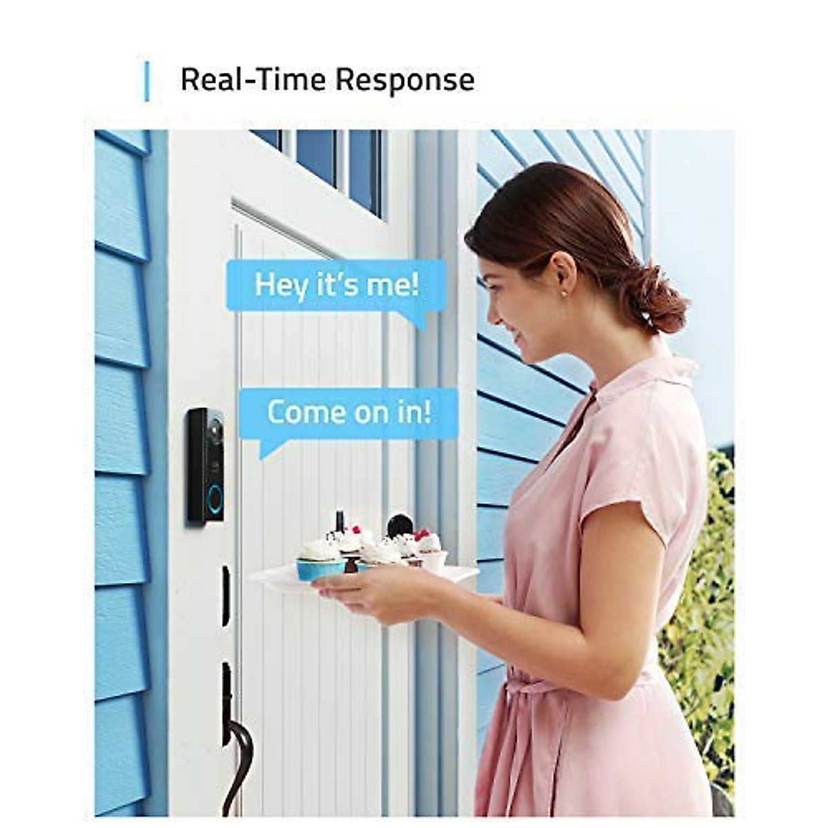 eufy Security Wi-Fi Video Doorbell, 2K Resolution, Real-Time Response, No Monthly Fees, Secure Local Storage, Free Wireless Chime (Require Existing Doorbell Wire, 16-24 VAC, 30 VA or above) (Renewed)