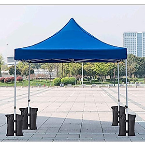 ZFZGFRCS Gazebo Weight Bags, Pop-up Canopy Weights Foot Bag, Heavy-Duty Sandbag Weight Bags for Pop up Canopy Tent Weighted Feet Bag (4 Pack sandbag). (4 Packs)