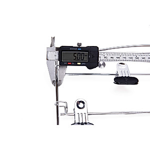 3 Quality Multi Pants Hangers, Real Heavy Duty, Space-Saving Multi-Bar Metal Hangers, Stable with Non-Slip Foam Padding, Swivel Hook for 5 Jeans Each, Suit Pants, Scarves, Towels, Trousers (Pants, 3)