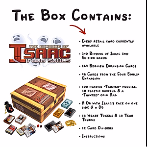 Maestro Media: The Binding of Isaac: Four Souls - Ultimate Collection - Contains 2nd Ed. Base Game, Four Souls+ & Requiem Expansions