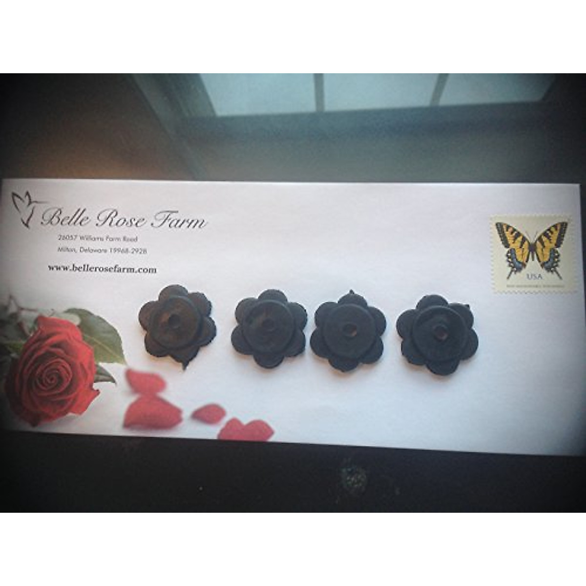 Garden Flag Stoppers - Set of 4 Rubber Stops